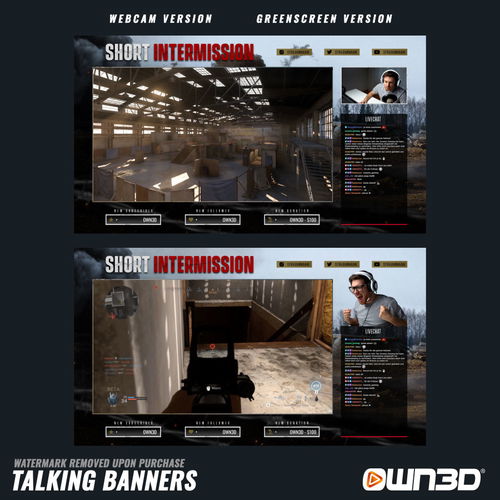 Vanguard Chat Overlay / Screen / Banner - OWN3D