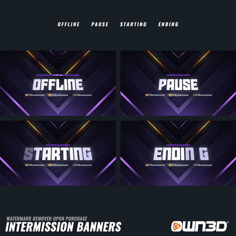 Carry Intermission Banner - #1 Shop for Streamers | OWN3D
