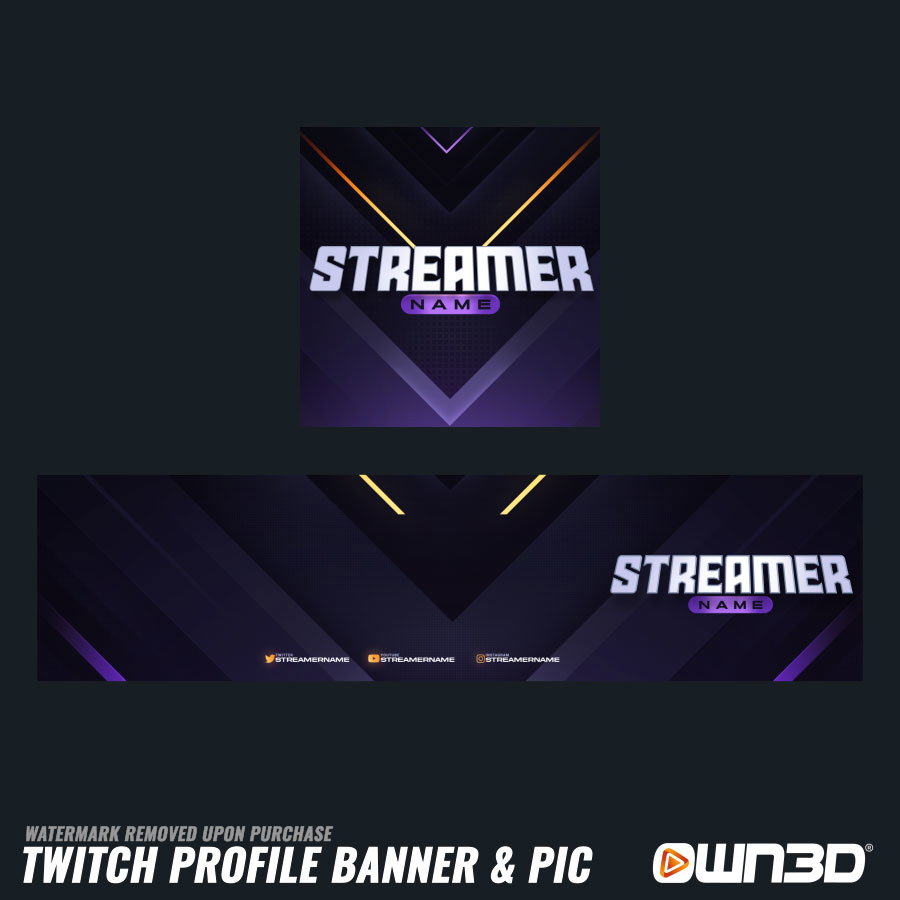 Carry Twitch Profile Banner & Picture - #1 Shop for Streamers | OWN3D
