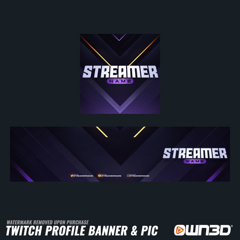 Carry Twitch Profile Banner & Picture - #1 Shop for Streamers | OWN3D