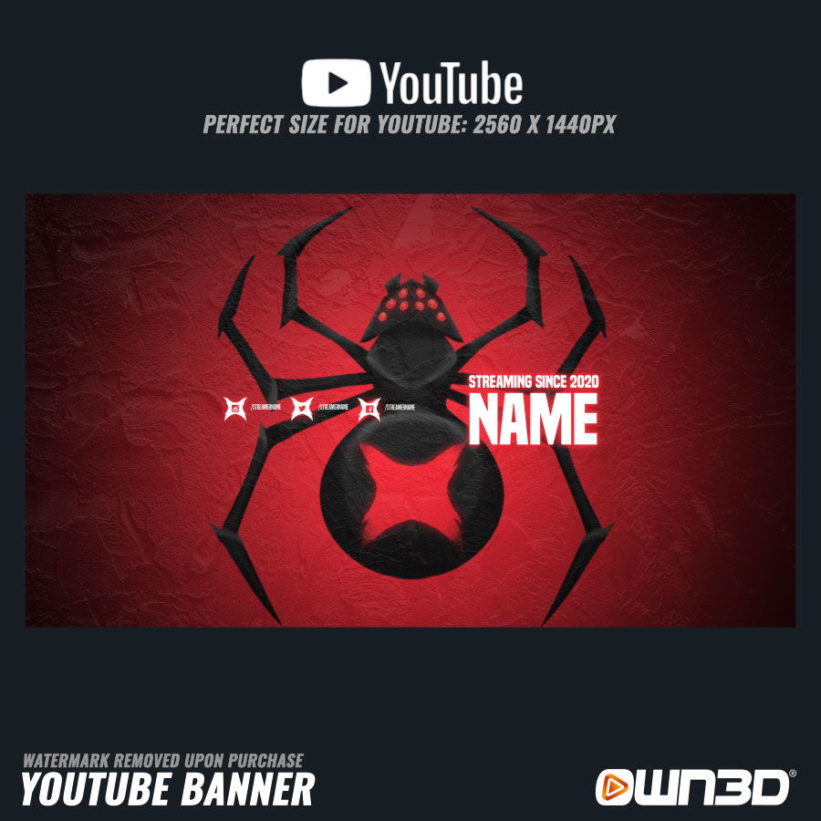 Arachne YouTube Banner - OWN3D