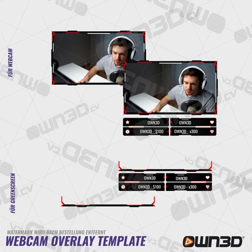 Darktech Webcam Overlays - OWN3D