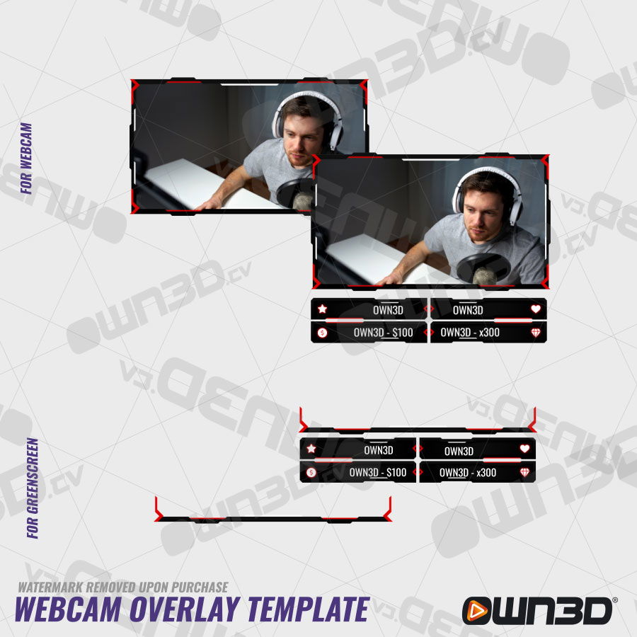 Darktech Webcam Overlays - OWN3D