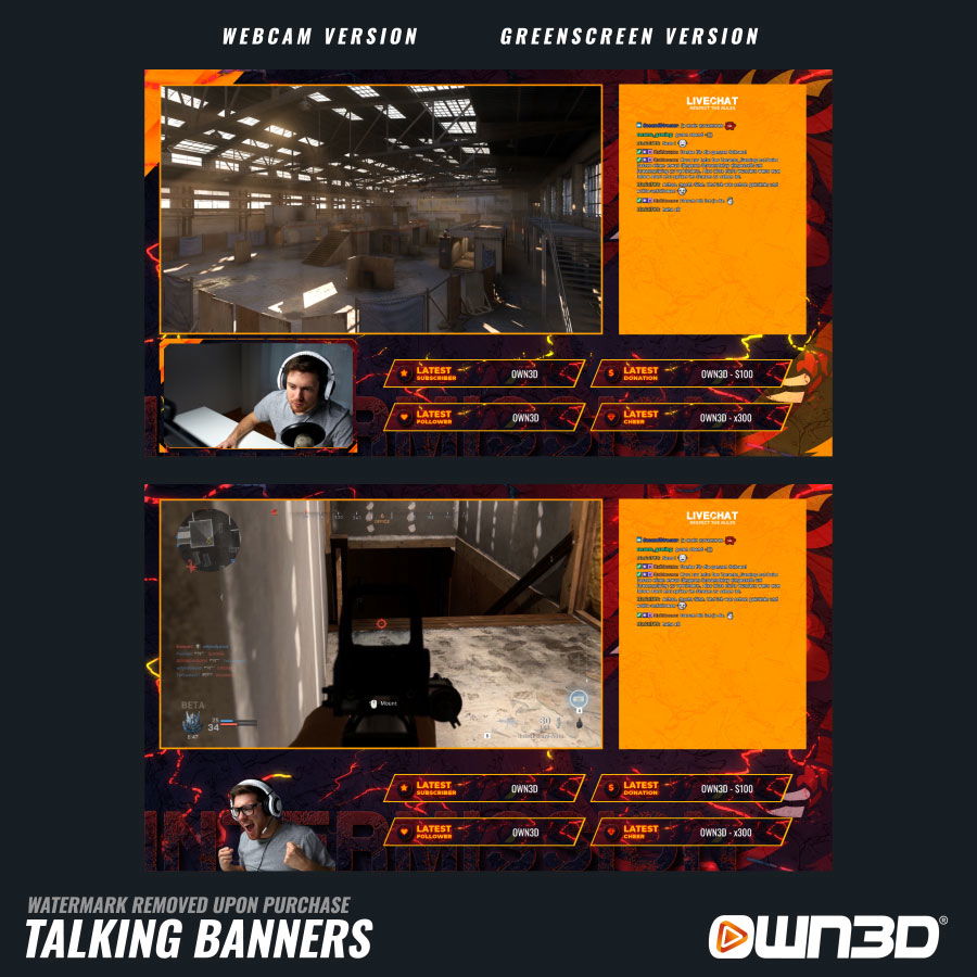 Dragon Chat Overlay / Screen / Banner - OWN3D