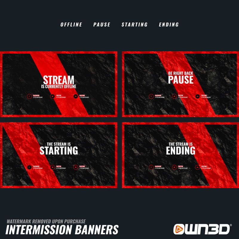 Red Dead Intermission Banner - #1 Shop for Streamers | OWN3D