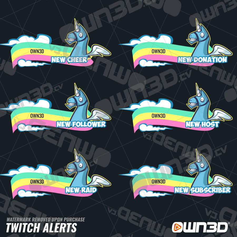 Llama Fortnite Twitch Sub Emotes - #1 Shop for Streamers | OWN3D