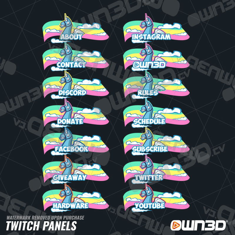 Vivid Twitch Panels - #1 Shop for Streamers | OWN3D