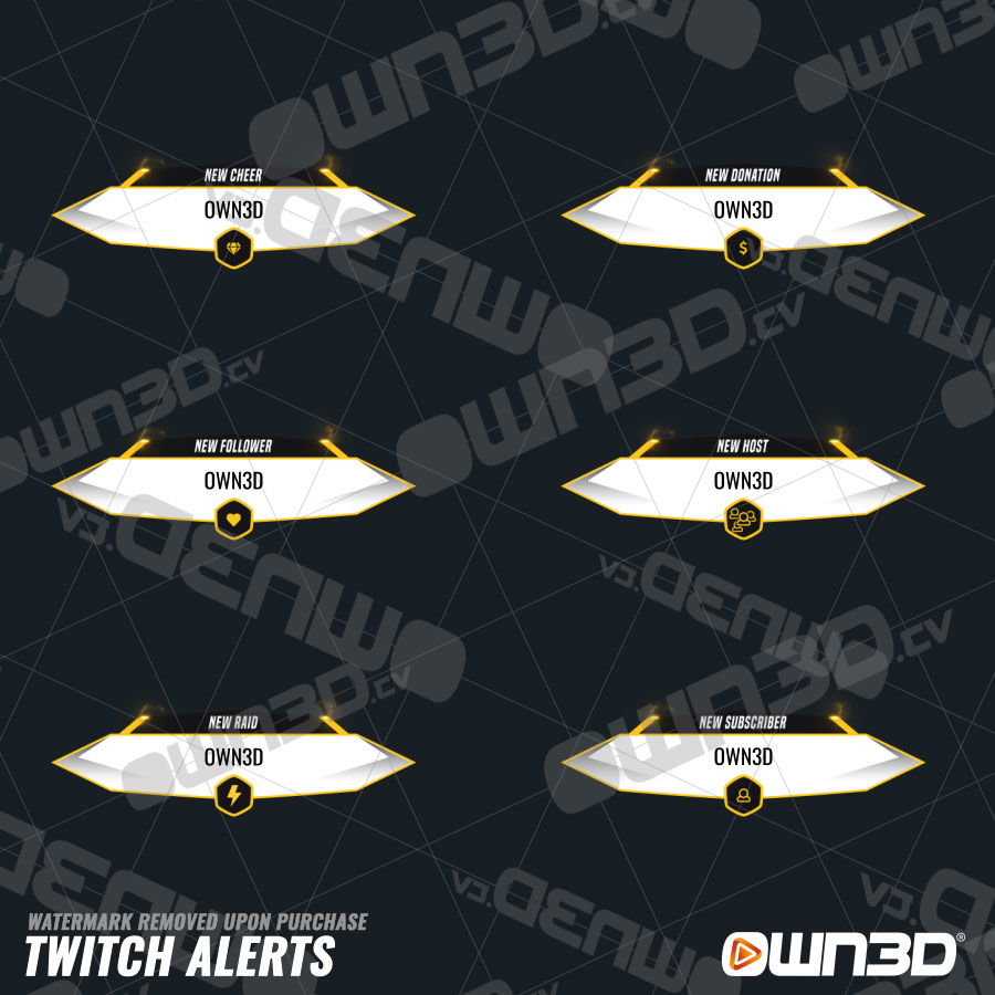 Strike Twitch Alerts - #1 Shop for Streamers | OWN3D