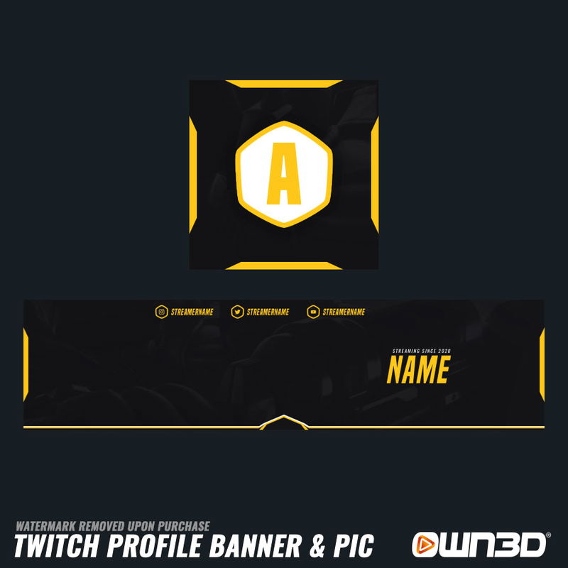 Strike Twitch Profile Banner & Picture - #1 Shop for Streamers | OWN3D