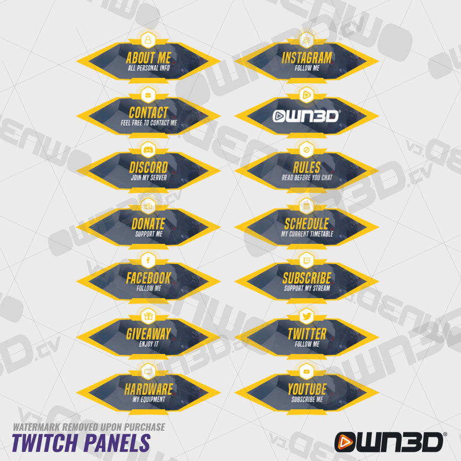 Nuke Twitch Panels - OWN3D