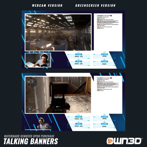 Strike Chat Overlay / Screen / Banner - OWN3D