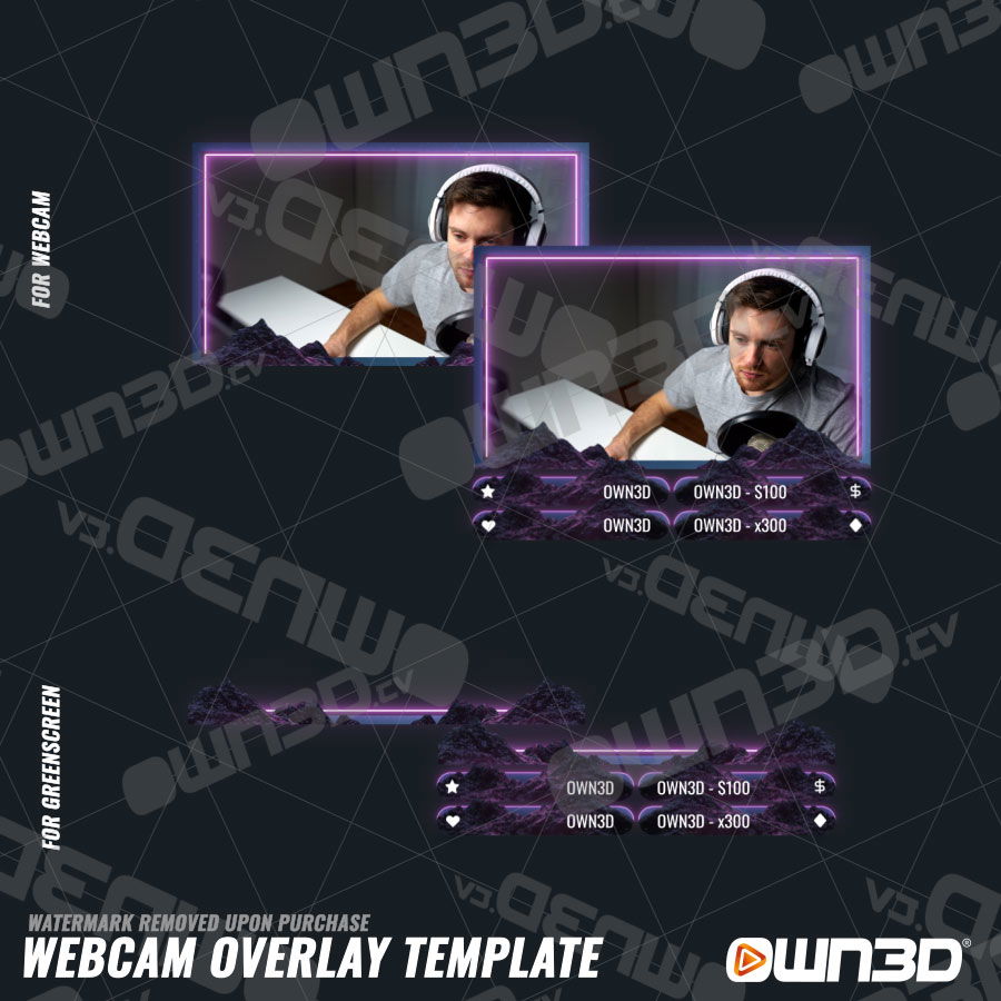Sci-Fi Webcam Overlays - #1 Shop for Streamers | OWN3D