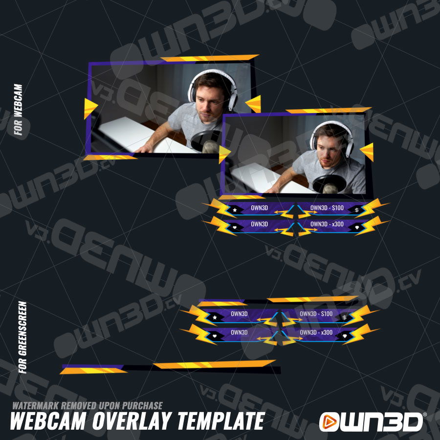 Thunder Webcam Overlays - OWN3D