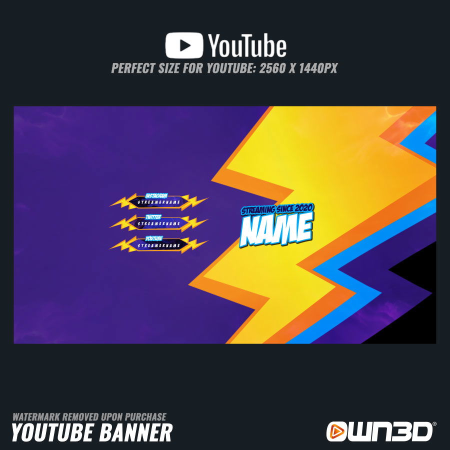 Thunder Package - #1 Shop for Streamers | OWN3D