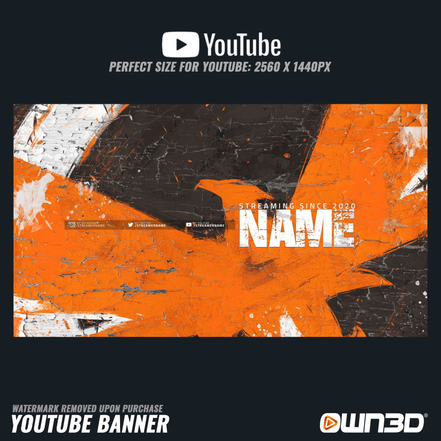 Red Dead YouTube Banner - #1 Streamer Shop | OWN3D