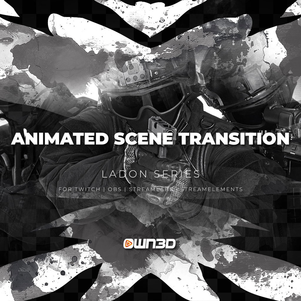 Clean Twitch Stinger Transitions - #1 Shop for Streamers | OWN3D