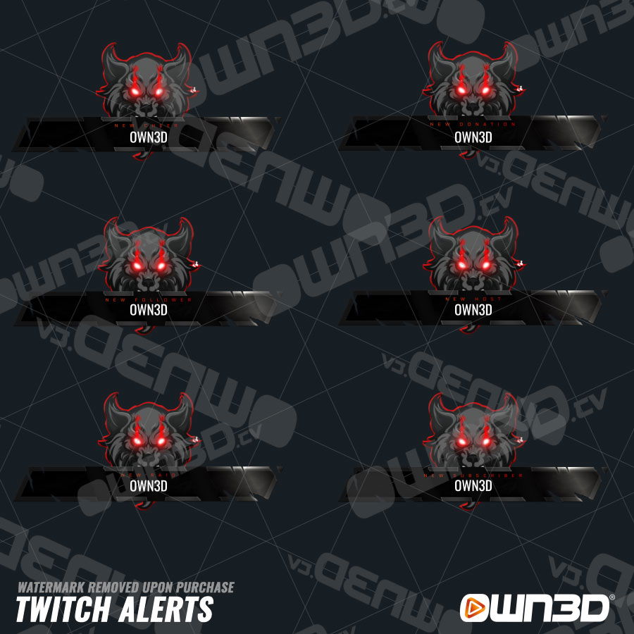 Survival Twitch Alerts - #1 Shop for Streamers | OWN3D
