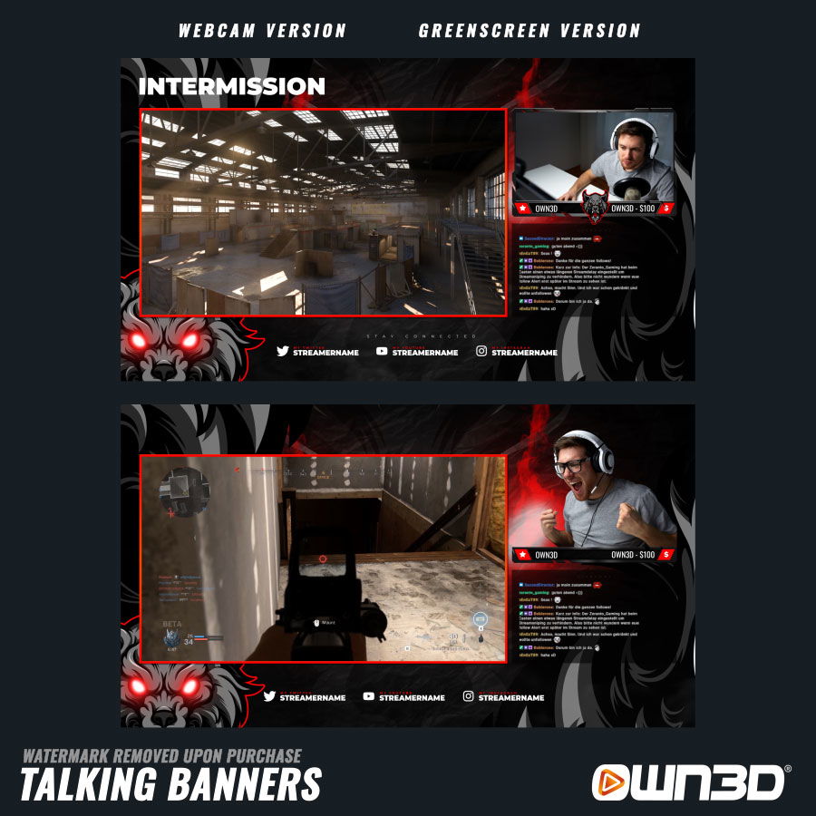 Survival Talking Banner - #1 Shop for Streamers | OWN3D