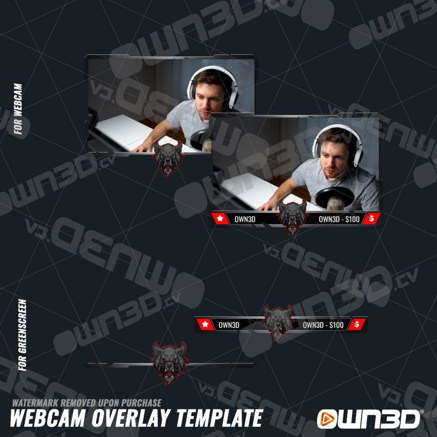 Ghost Webcam Overlays - Loja #1 para Streamers | OWN3D