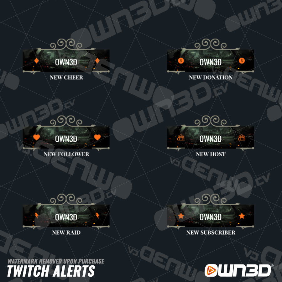 Raven Twitch Alerts - #1 Shop for Streamers | OWN3D