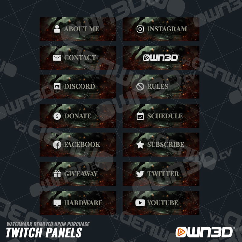 Brave Twitch Panels - #1 Shop for Streamers | OWN3D