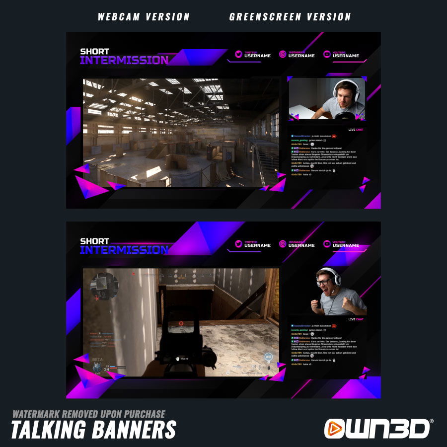 Zenith Chat Overlay / Screen / Banner - OWN3D