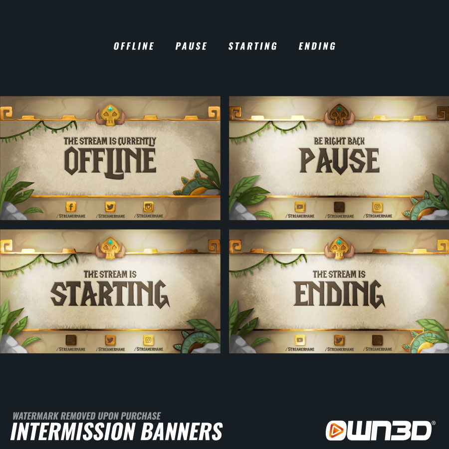 Aztec Package - #1 Shop for Streamers | OWN3D