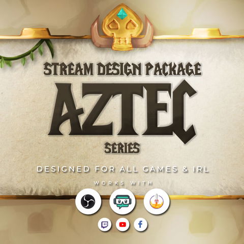Aztec Desktop Wallpaper - Loja #1 para Streamers | OWN3D