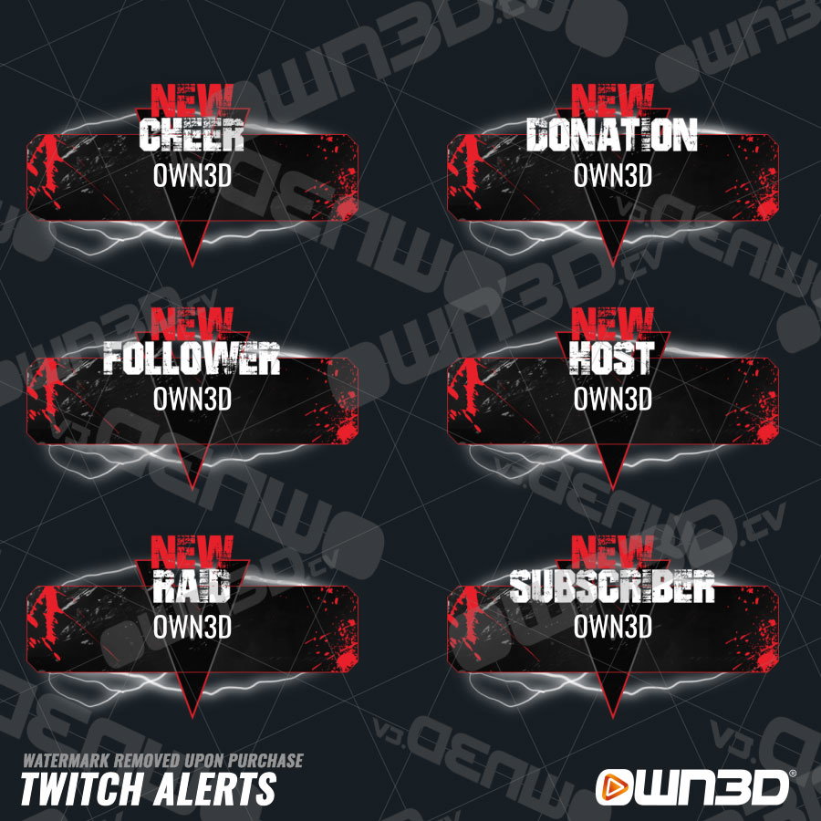 Hallowed Twitch Alerts - #1 Shop for Streamers | OWN3D