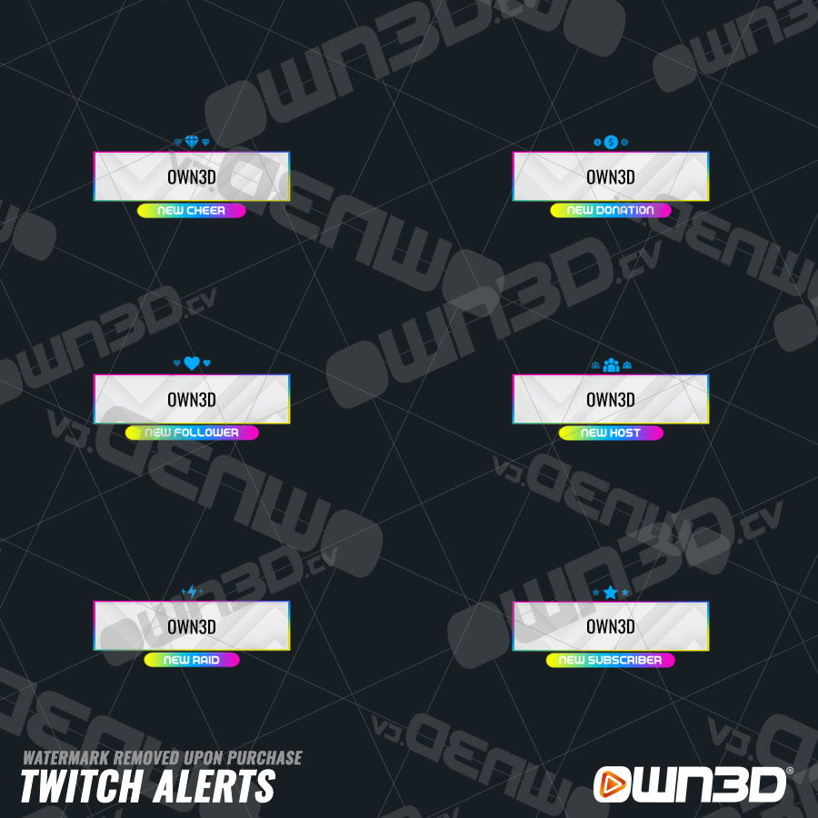 Chromatic Twitch Alerts - OWN3D