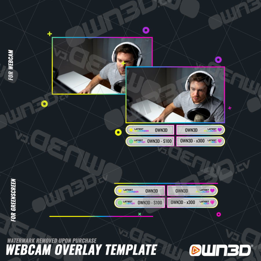 Flounder Webcam Overlays - #1 Shop for Streamers | OWN3D
