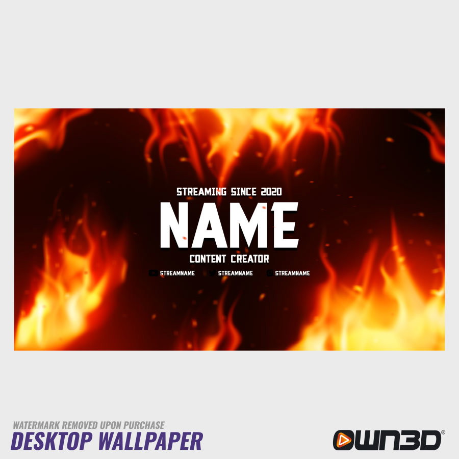 Flames Desktop Wallpaper - OWN3D