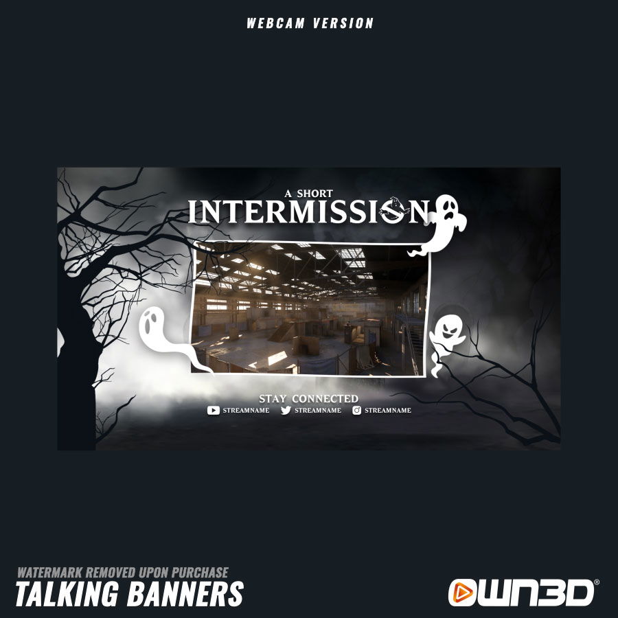 Ghost Chat Overlay / Screen / Banner - OWN3D
