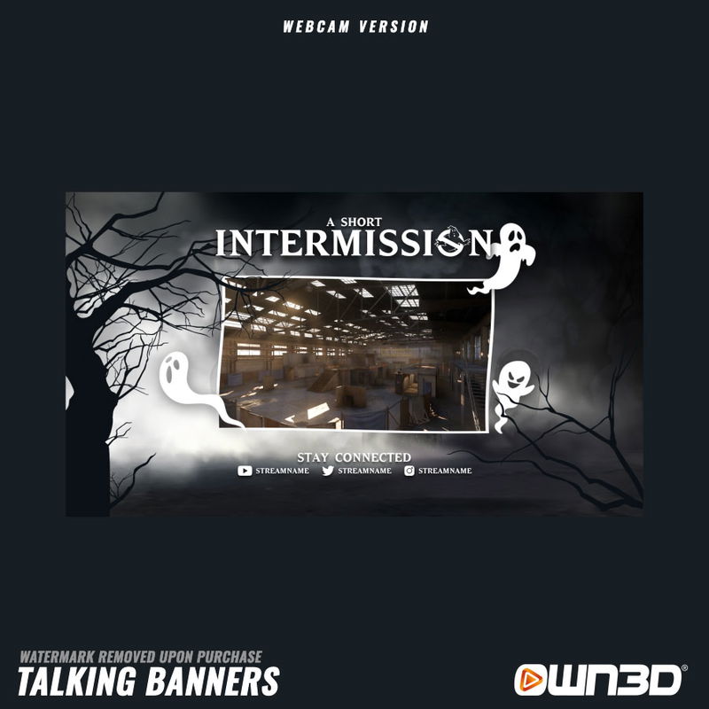 Ghost Chat Overlay / Screen / Banner - OWN3D