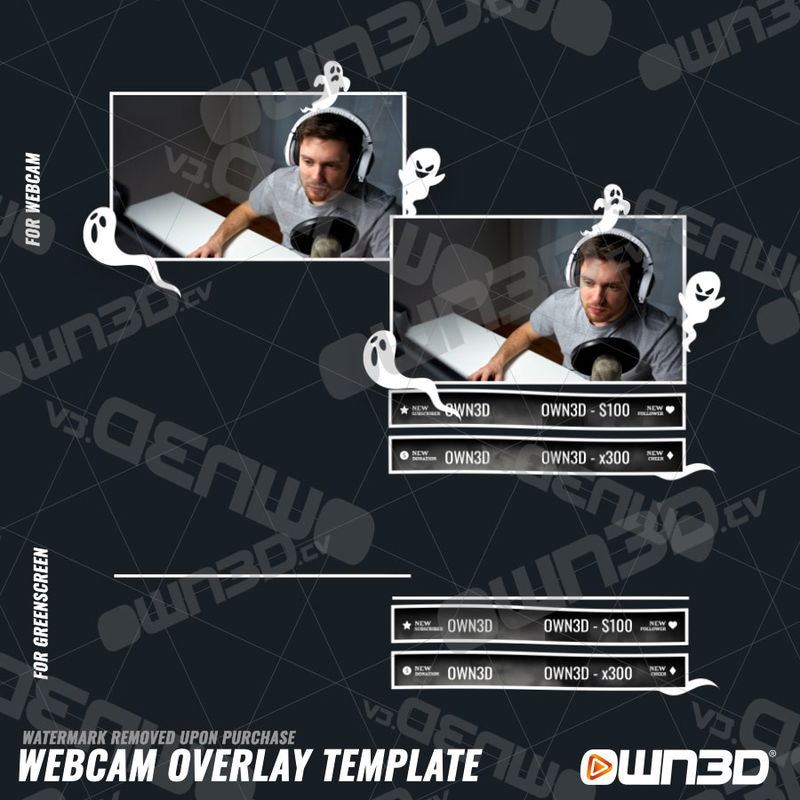 Ghost Webcam Overlays - OWN3D