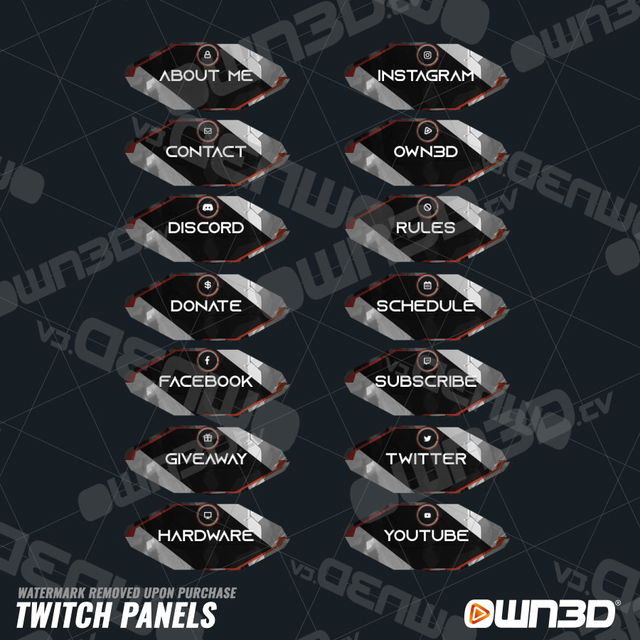 Opex Twitch Panels - OWN3D