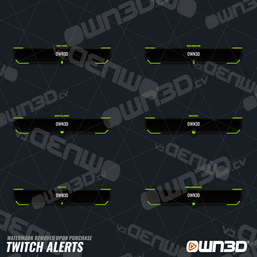 Worlds Twitch Alerts - #1 Shop for Streamers | OWN3D