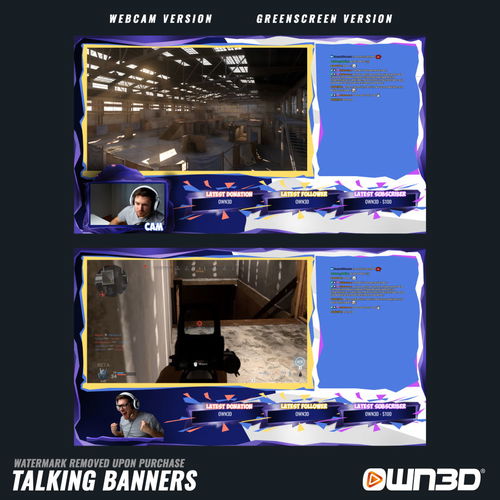 Zmasher Chat Overlay / Screen / Banner - OWN3D