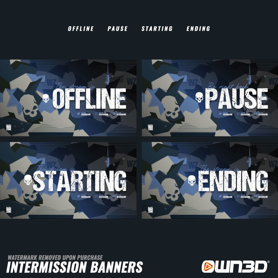 Sniper Intermission Banner - #1 Shop for Streamers | OWN3D
