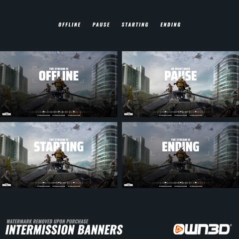 Jason Intermission Banner - #1 Shop for Streamers | OWN3D