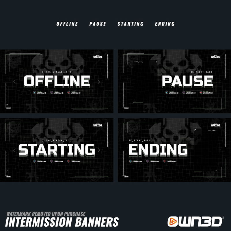 Sniper Intermission Banner - #1 Shop for Streamers | OWN3D