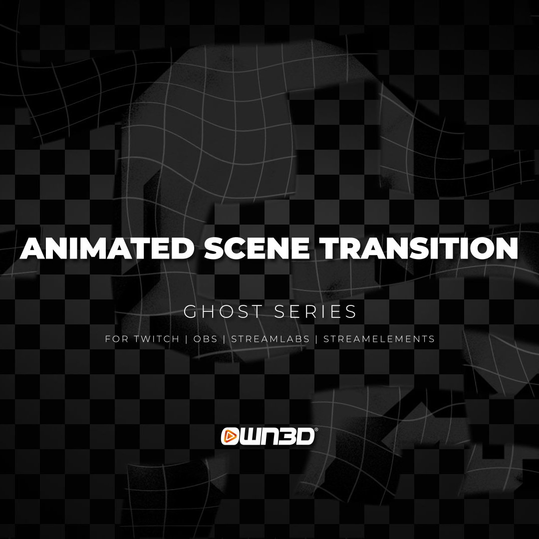 Glitchy Twitch Stinger Transitions - #1 Shop for Streamers | OWN3D