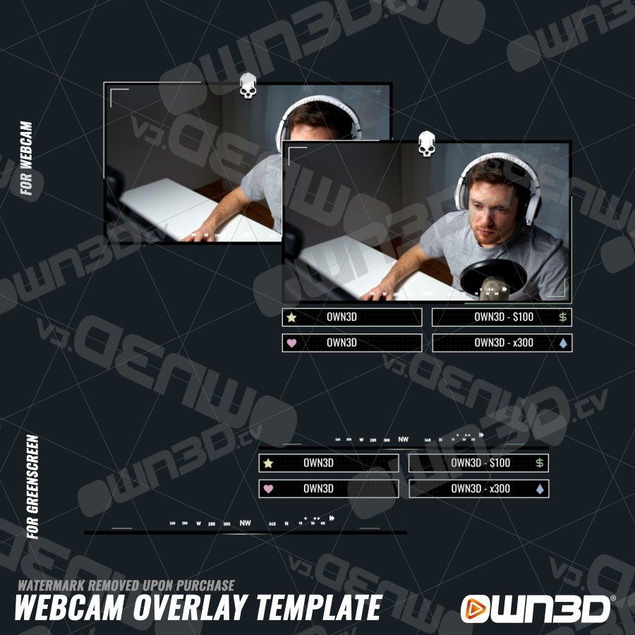 Equalizer Webcam Overlays - #1 Shop for Streamers | OWN3D