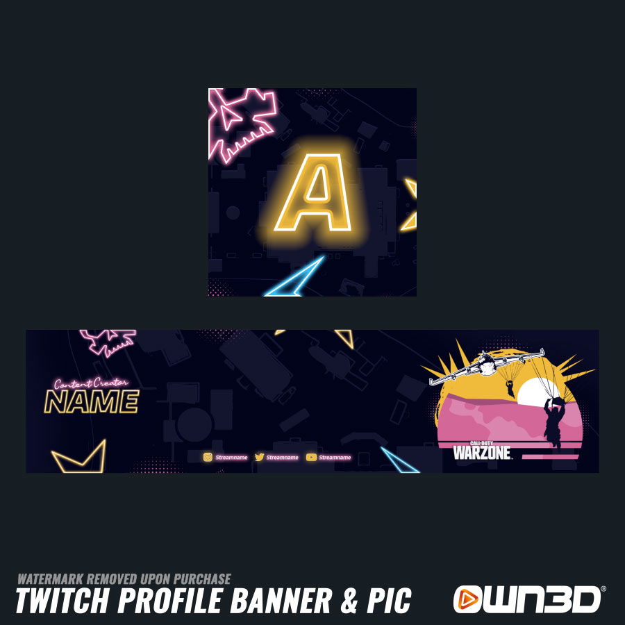 Lure Twitch Profile Banner & Picture - #1 Shop for Streamers | OWN3D