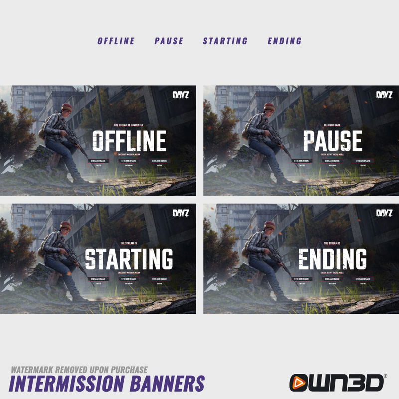 DAYZ Infected Intermission Banner - #1 Shop for Streamers | OWN3D