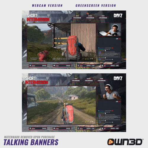 DAYZ Cherno Chat Overlay / Screen / Banner - OWN3D