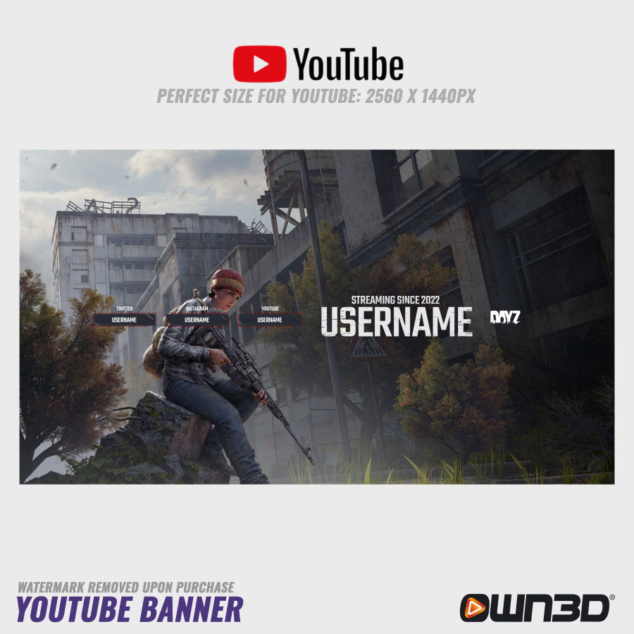 DAYZ Cherno YouTube Banner - OWN3D