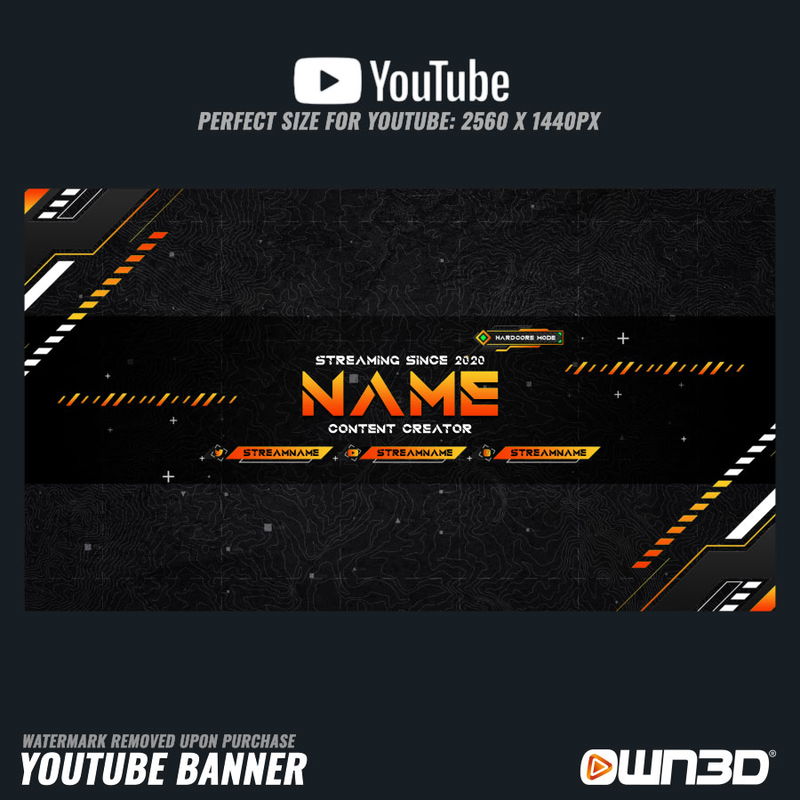 Mystic YouTube Banner - #1 Shop for Streamers | OWN3D