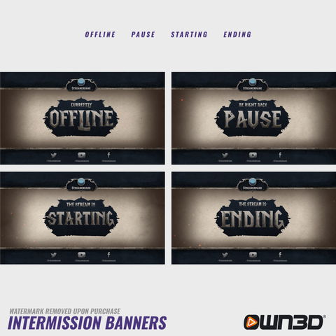 Reforged Intermission Banner - #1 Shop for Streamers | OWN3D