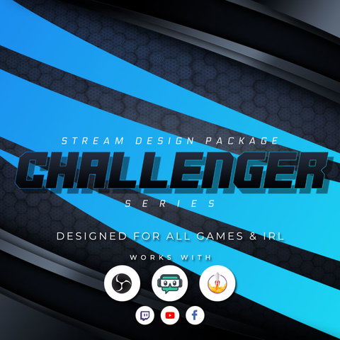 Challenger YouTube Banner - #1 Shop for Streamers | OWN3D